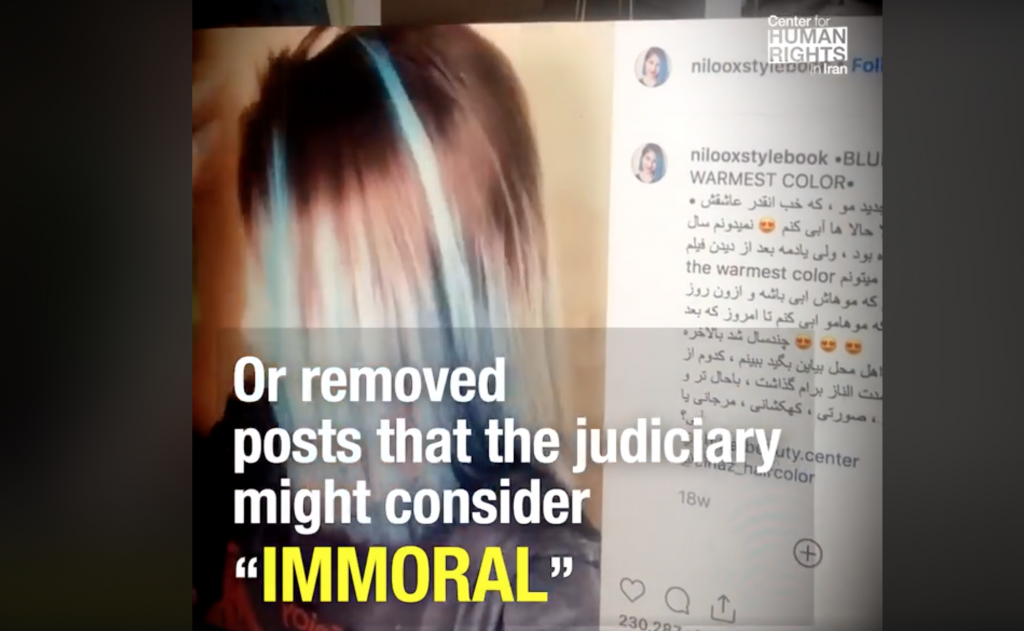 Iran Cracks Down on Instagram Celebrities - Center for Human Rights in Iran