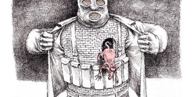Cartoon 130: Infiltration - Center for Human Rights in Iran